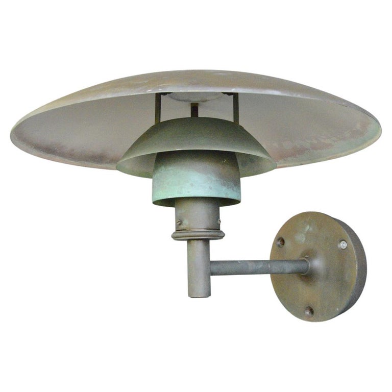 Verdigris Copper Ph5 Louis Poulson Wall Lights, circa 1950s For Sale at ...