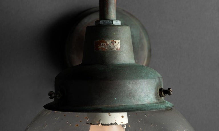 Verdigris Copper Wall Lights, Sweden circa 1950 For Sale at 1stDibs