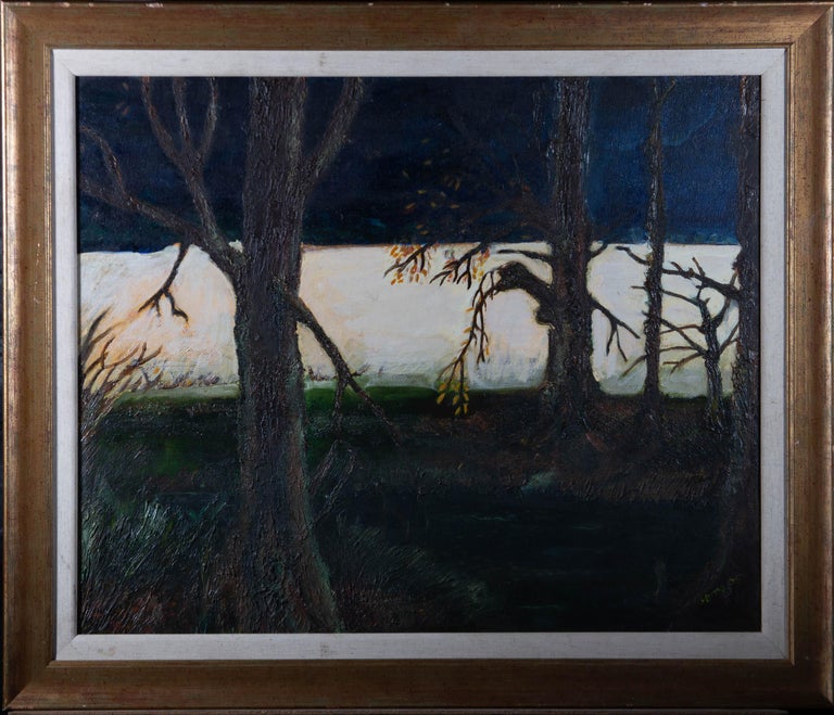 Verna - Verna - 2005 Oil, Dark Forest For Sale at 1stDibs
