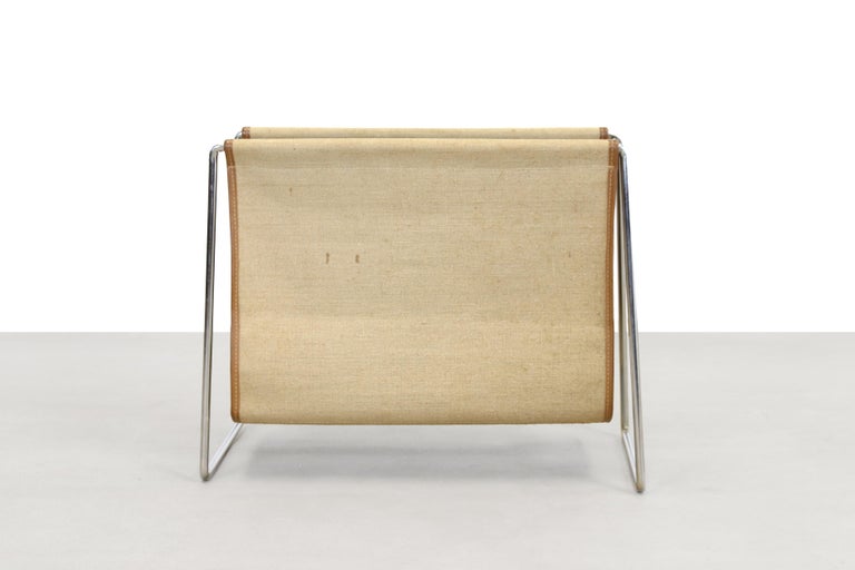Verner Panton Canvas Bachelor Magazine rack for Fritz Hansen, Denmark ...