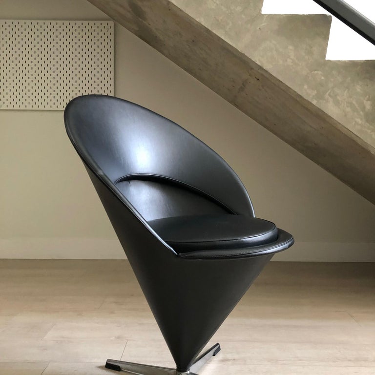 Verner Panton Cone Chair For Sale at 1stDibs