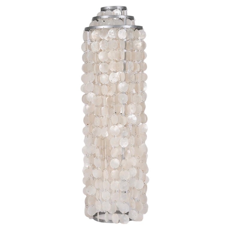 Verner Panton Fun 1 STM Shell Floor Lamp with Frame Aluminum Lighting ...