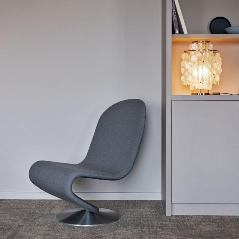 Verner Panton 'Fun 2TM' Table Lamp in Sea Shells and Chrome for Verpan ...