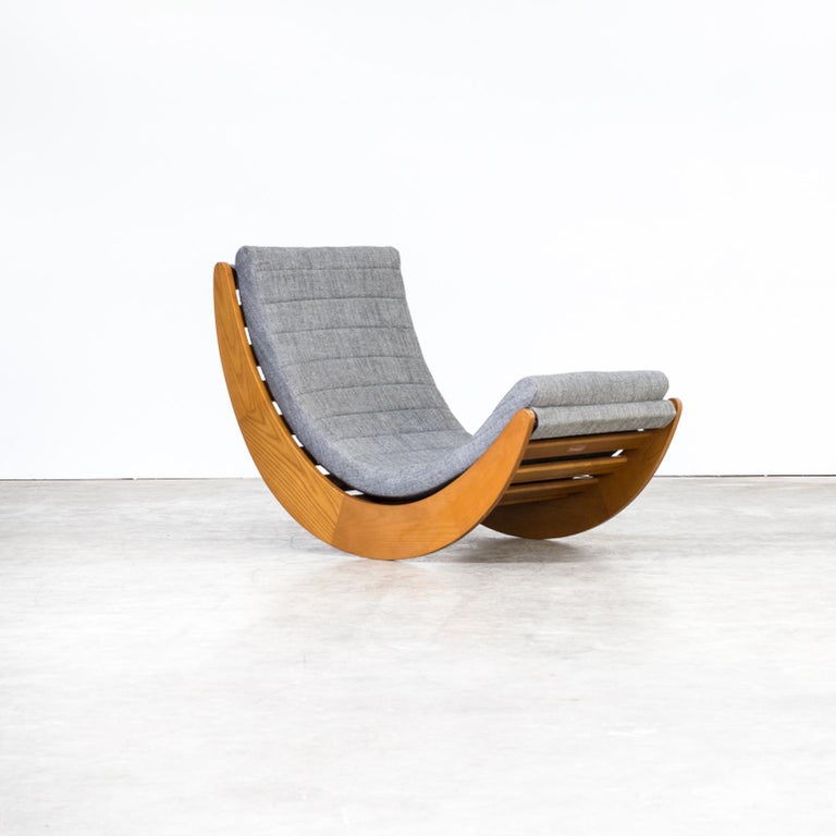 Verner Panton Licensed Reproduction Relax Lounge Rocking Chair for ...