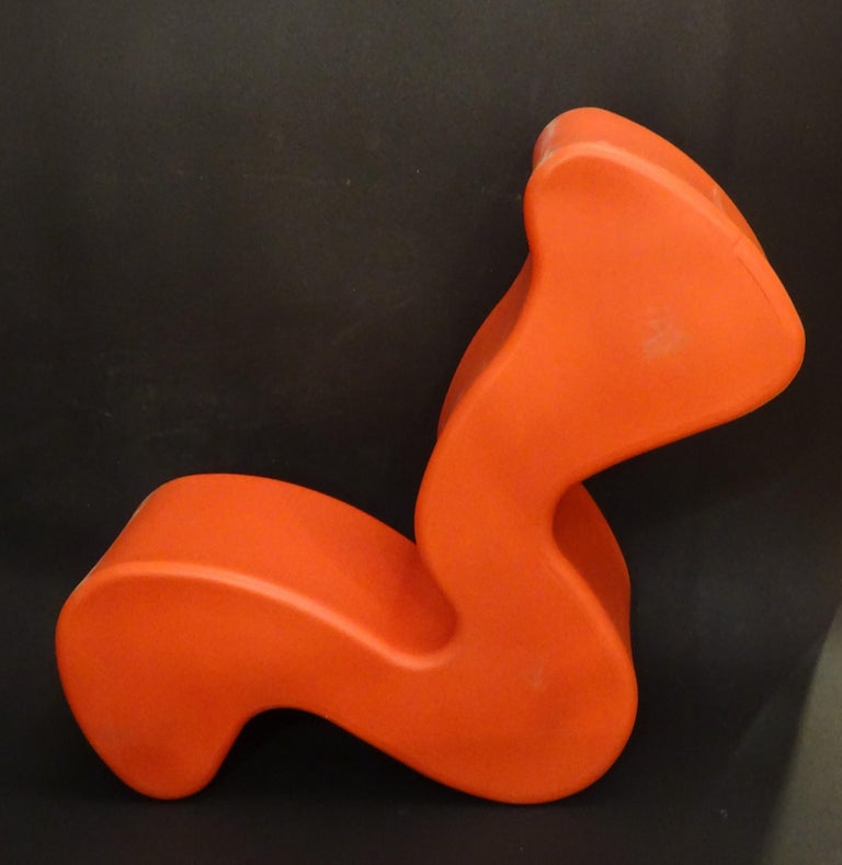 Verner Panton Orange Phantom Chair for Innovation Randers, circa 1998 ...
