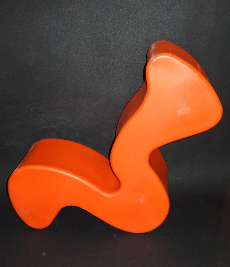 Verner Panton Orange Phantom Chair for Innovation Randers, circa 1998 ...