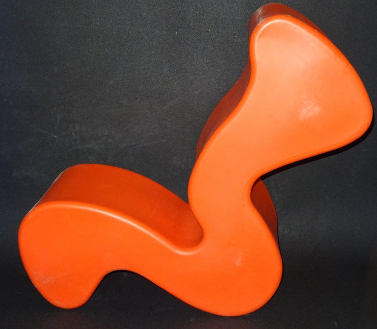 Verner Panton Orange Phantom Chair for Innovation Randers, circa 1998 ...