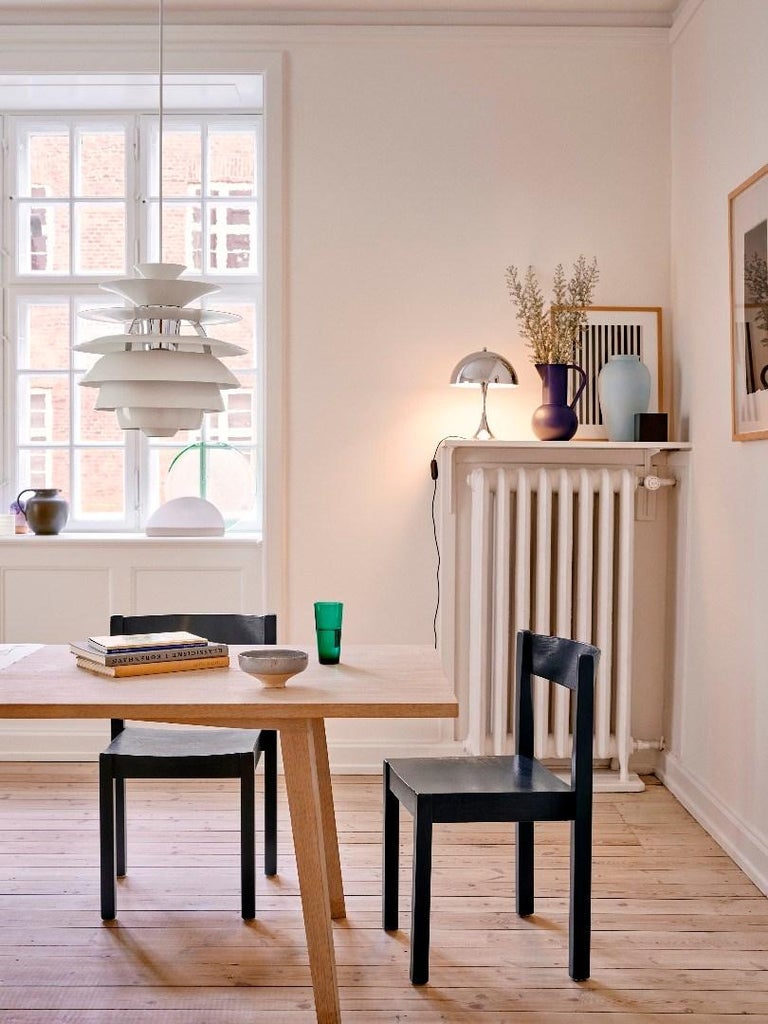 Verner Panton Panthella Mini Led Table Lamp in Brass for Louis Poulsen ...