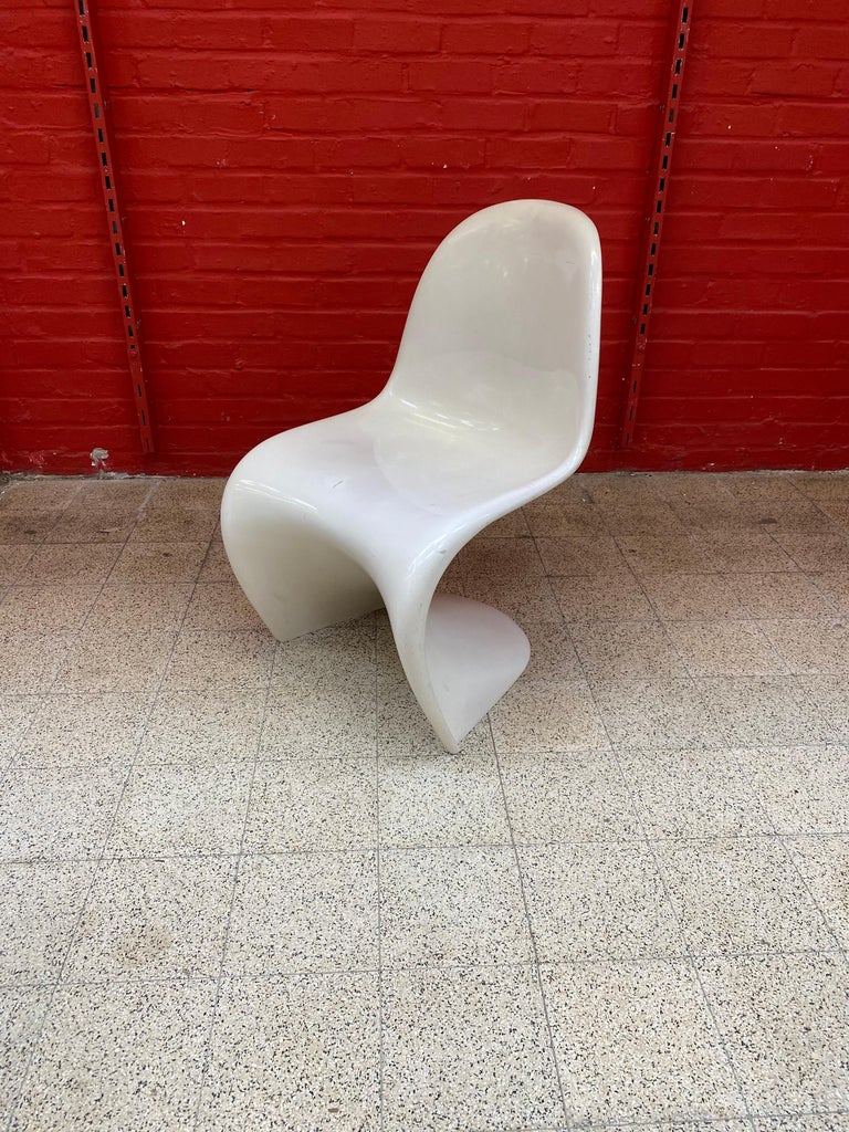 Verner Panton "Panton Chair" Original Edition Herman Miller circa 1960 ...