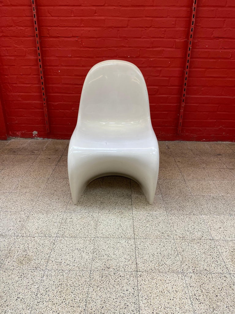 Verner Panton "Panton Chair" Original Edition Herman Miller circa 1960 ...