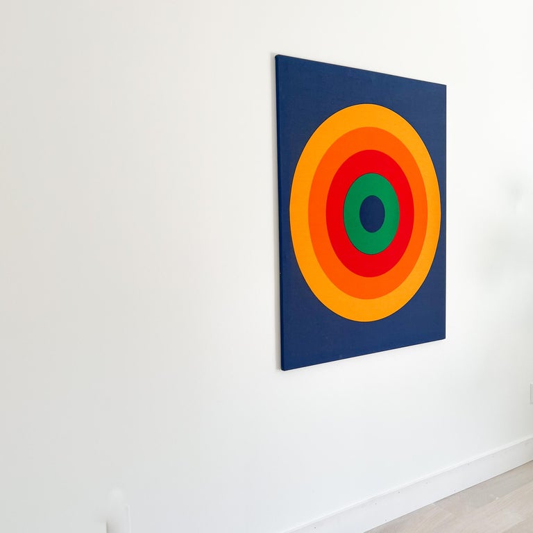 Verner Panton Style Textile Wall Hanging by Finlayson - Bulls Eye For ...