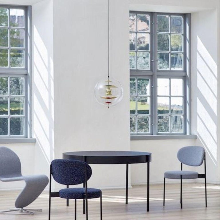 Verner Panton 'VP Globe' Pendant Lamp in Brass, Aluminum and Acrylic ...