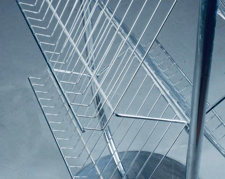 Verner Panton VP-Rack Display Rack News Rack by Fritz Hansen, Denmark ...