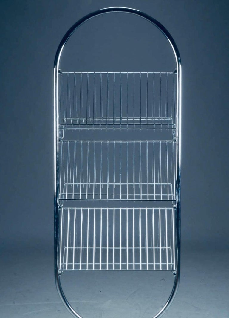 Verner Panton VP-Rack Display Rack News Rack by Fritz Hansen, Denmark ...