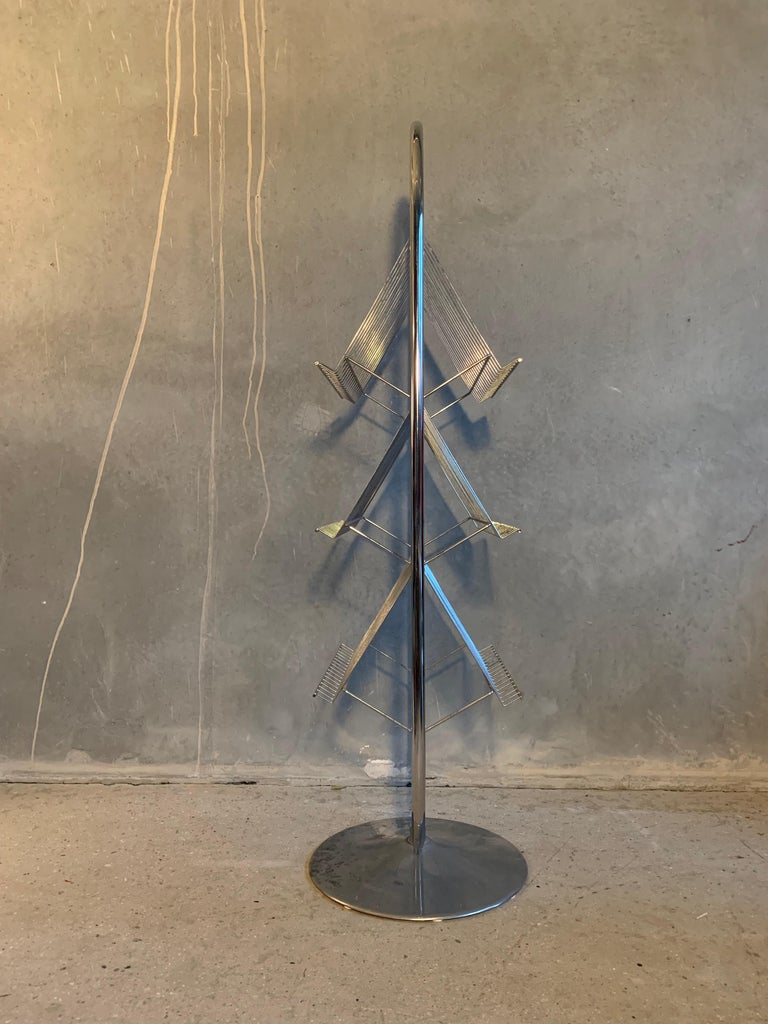 Verner Panton VP-Rack Display Rack News Rack by Fritz Hansen, Denmark ...