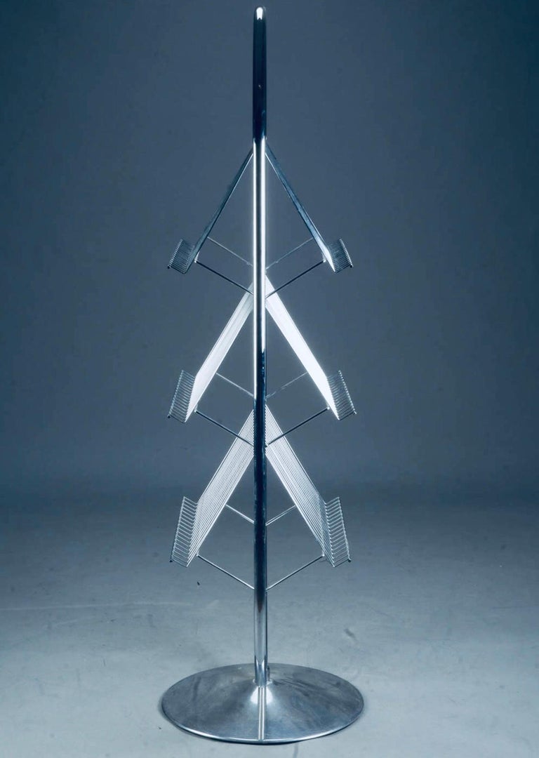 Verner Panton VP-Rack Display Rack News Rack by Fritz Hansen, Denmark ...