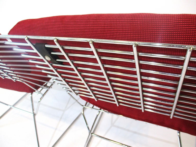 Verner Panton Wire Grid Lounge Chairs for Fritz Hansen Denmark For Sale ...