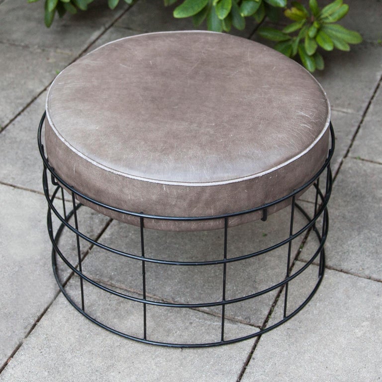 Verner Panton Wire Stool T1 Plus Linie, 1959 For Sale at 1stDibs