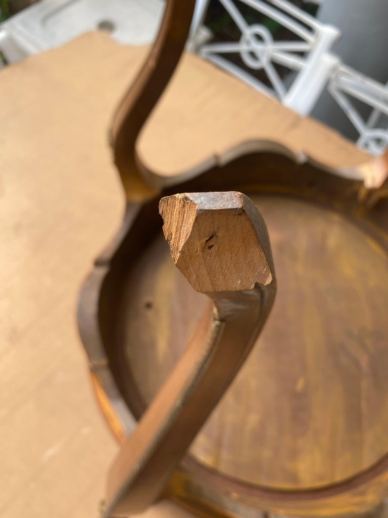 Vernis Martin Style Hand Painted Table For Sale at 1stDibs