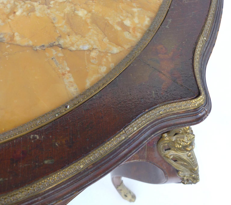 Vernis Martin Style Hand Painted Table For Sale at 1stDibs