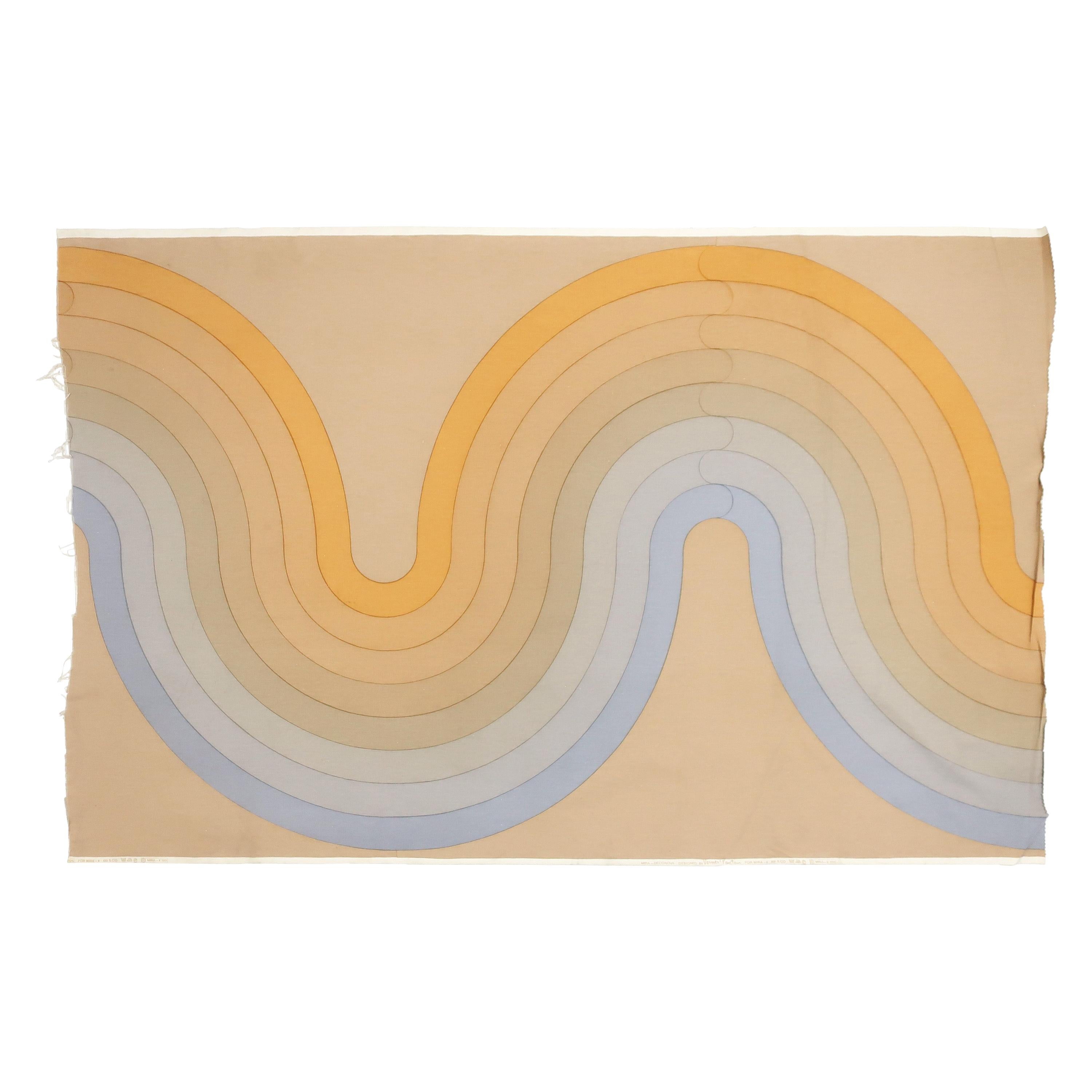 Vernor Panton Mira-X Textile Panel at 1stDibs