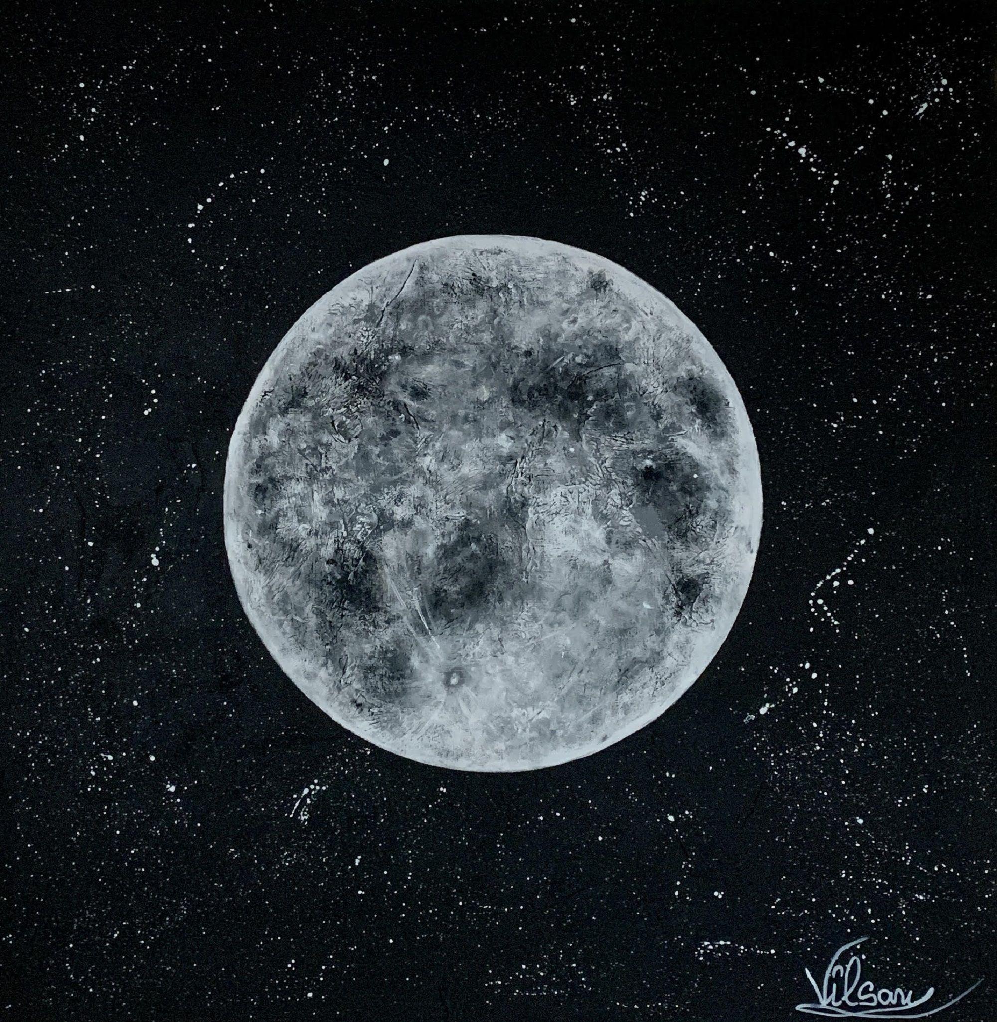 Veronica Vilsan - Aurora 2, Painting, Oil on Canvas For Sale at 1stDibs
