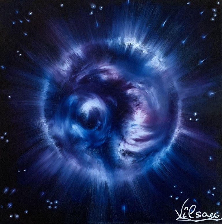 Veronica Vilsan - Interstellar 14, Painting, Oil on Canvas For Sale at ...