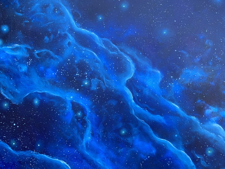 Veronica Vilsan - Interstellar 16, Painting, Oil on Canvas For Sale at ...