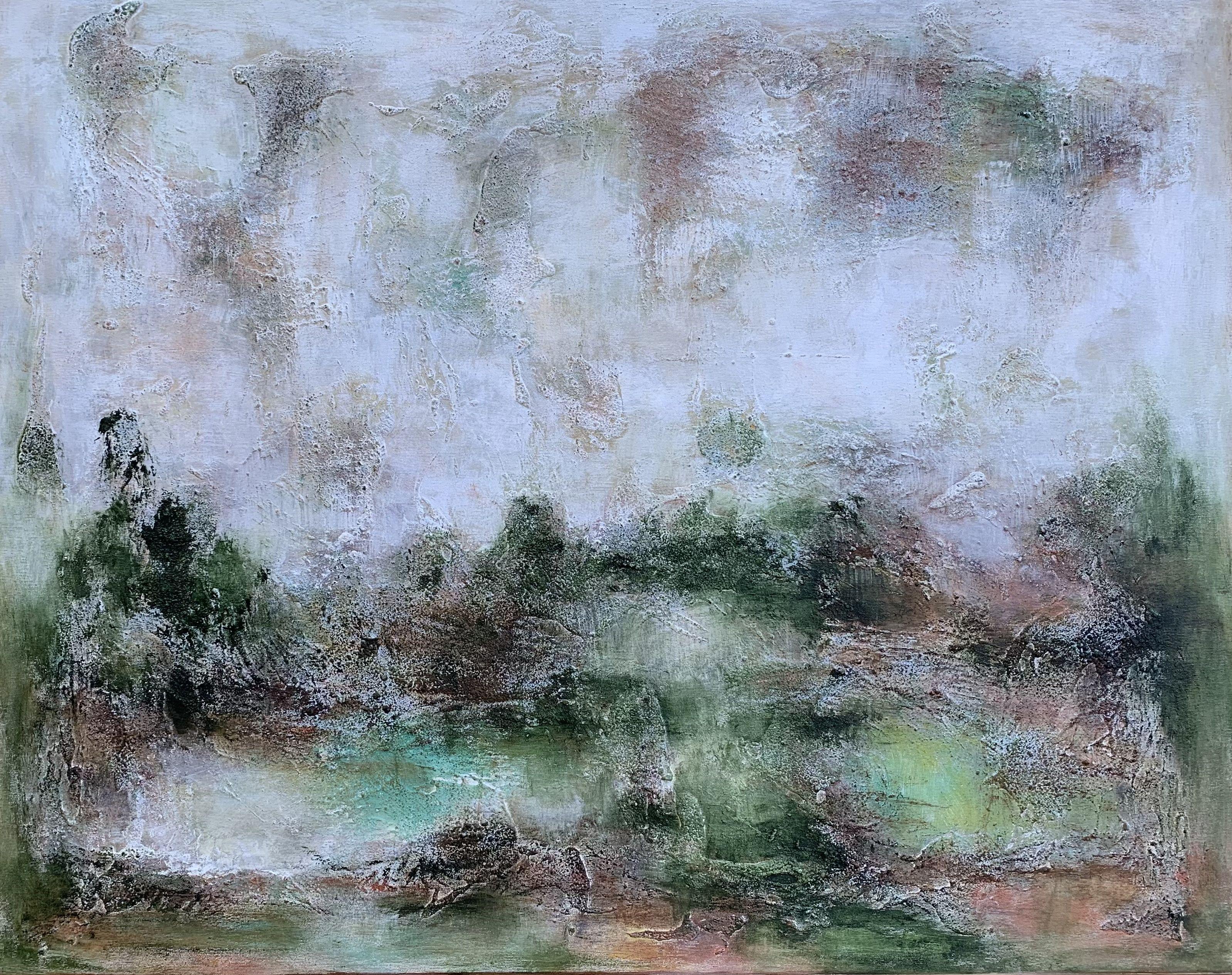 Veronica Vilsan - 45''X31"( 115X80CM) FRIENDS 11, Painting, Acrylic on ...