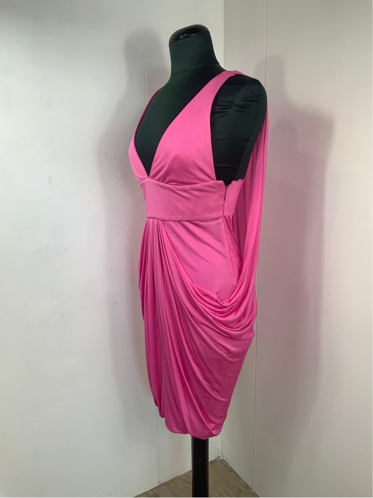 Versace 2000 pink night Dress For Sale at 1stDibs