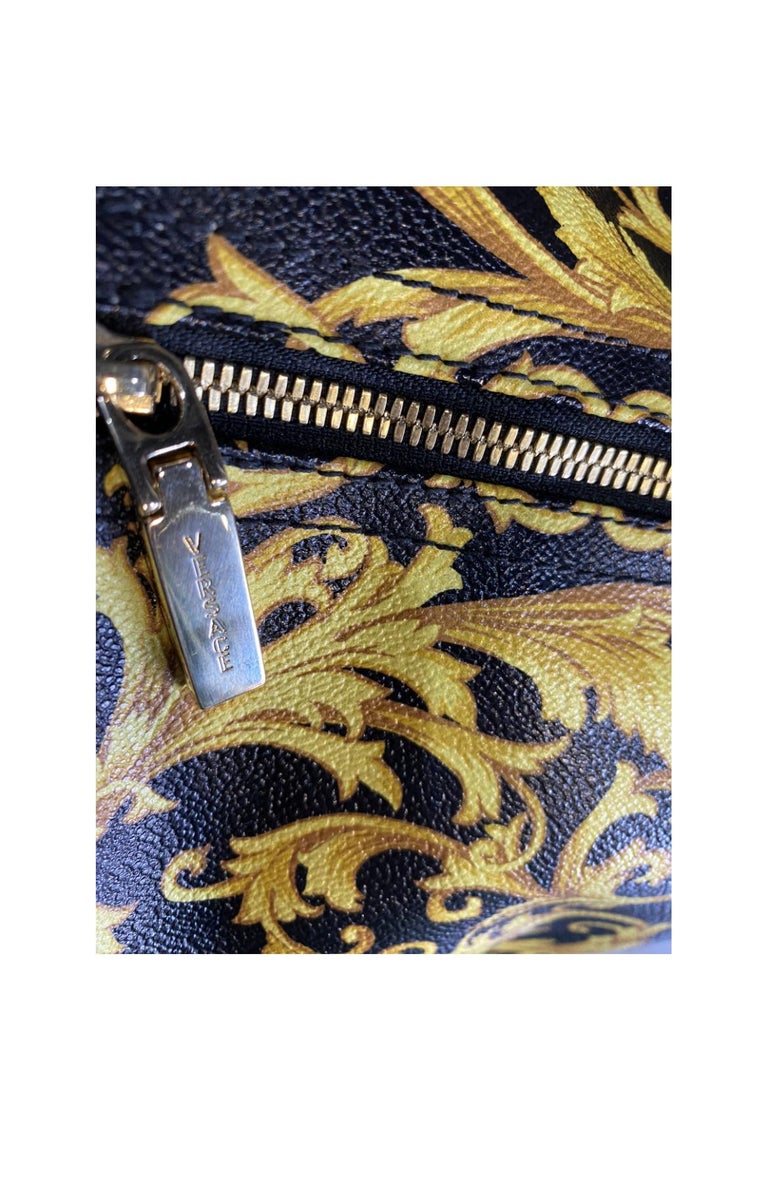 Versace bag in the typical baroque fantasy. For Sale at 1stDibs