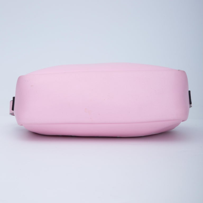 Versace Calfskin Rose Pink Camera Shoulder Bag For Sale at 1stDibs