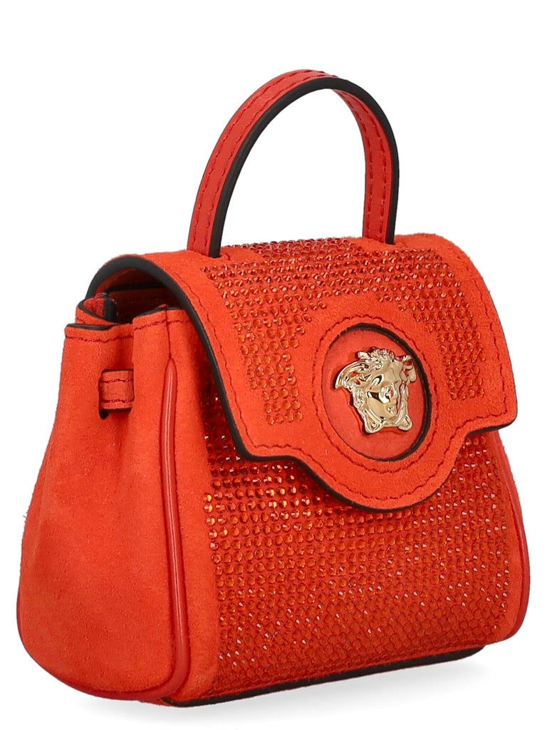 Versace Crystal Embellished Clutch Bag For Sale at 1stDibs