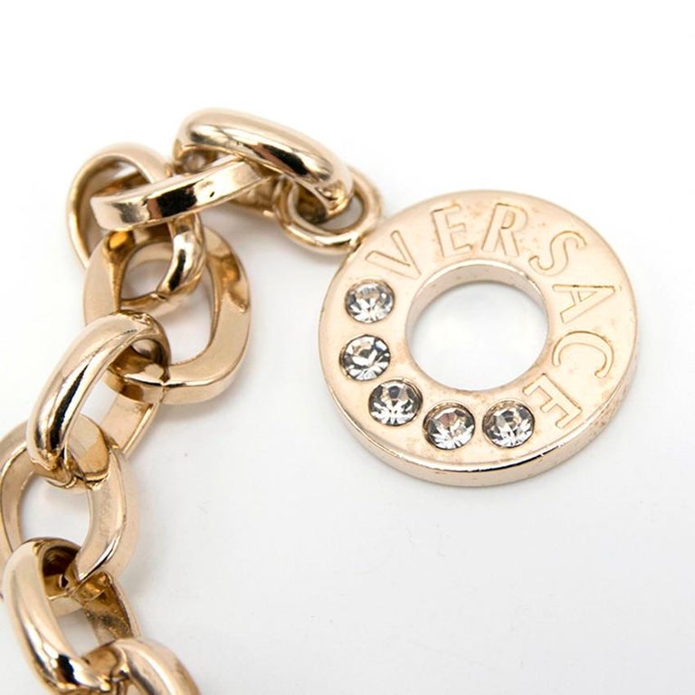 Versace Gold Maze Symbol Belt at 1stDibs | versace symbol