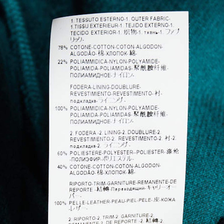 Versace Green Velour Logo Detail Track Suit M For Sale at 1stDibs