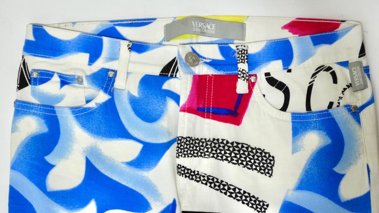 Versace Jeans Couture 2000's Jeans For Sale at 1stDibs