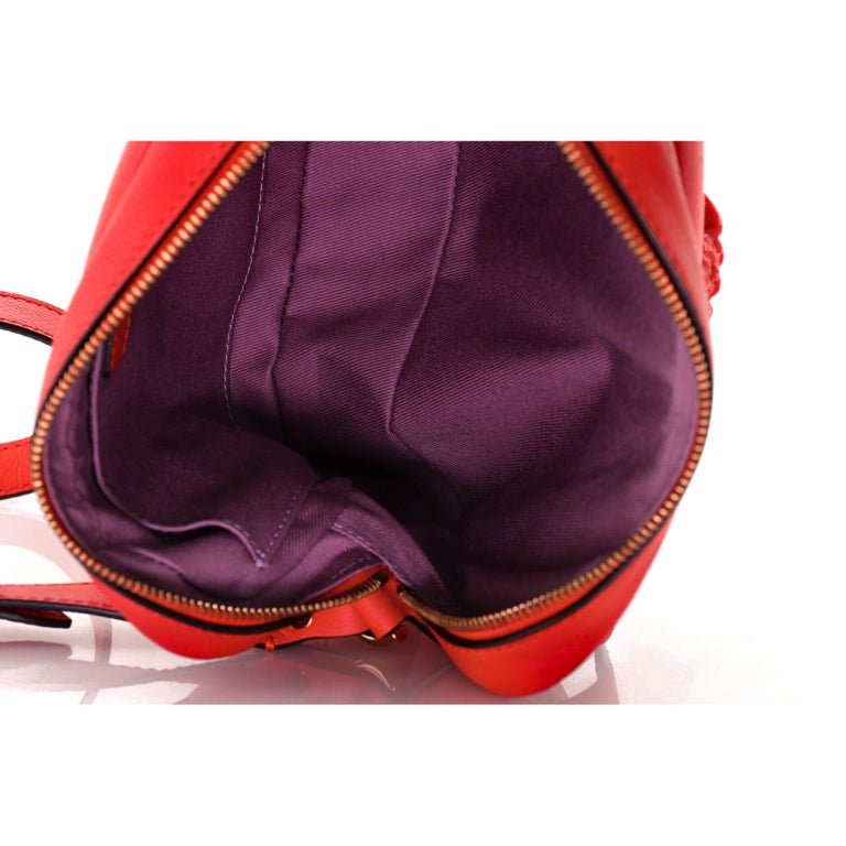 Versace La Medusa Flap Pocket Camera Bag Leather Small For Sale at 1stDibs