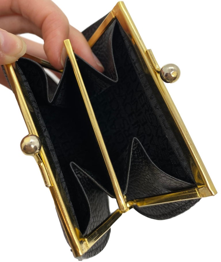 Versace Leather Medusa Coin Purse, Italy 1993. at 1stDibs | versace ...