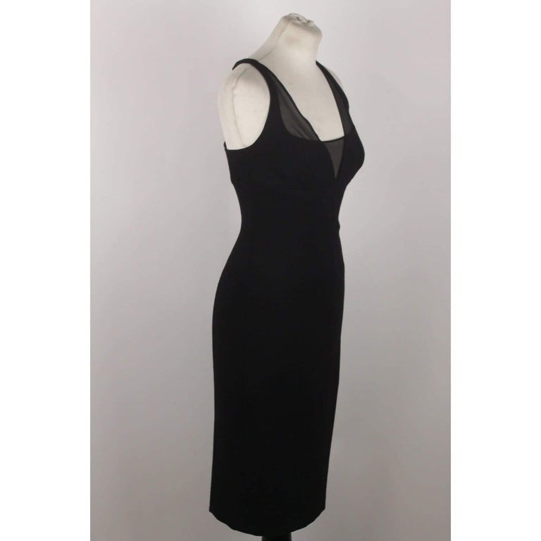 Versace Little Black Dress Size 38 For Sale at 1stDibs | little black ...