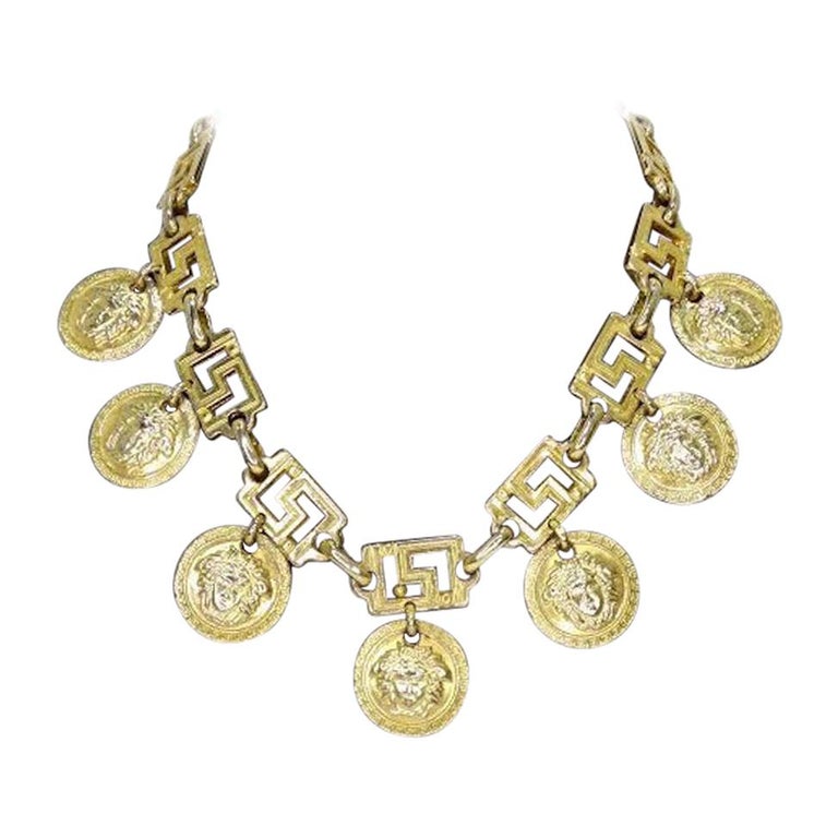 Versace Medusa Medallion Choker at 1stDibs