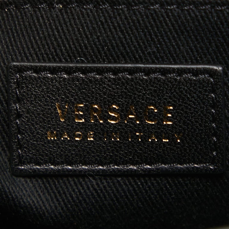 Versace Multicolor Quilted Leather Patchwork Icon Shoulder Bag For Sale ...