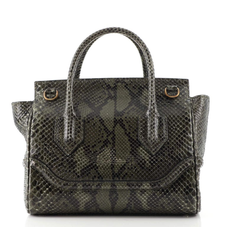 Versace Palazzo Empire Bag Python Medium at 1stDibs