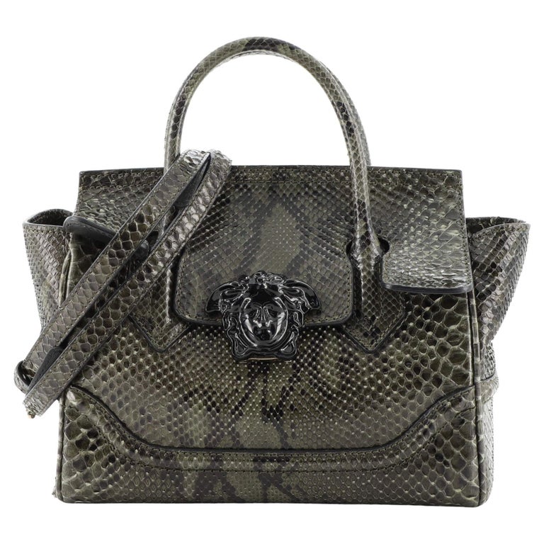 Versace Palazzo Empire Bag Python Medium at 1stDibs