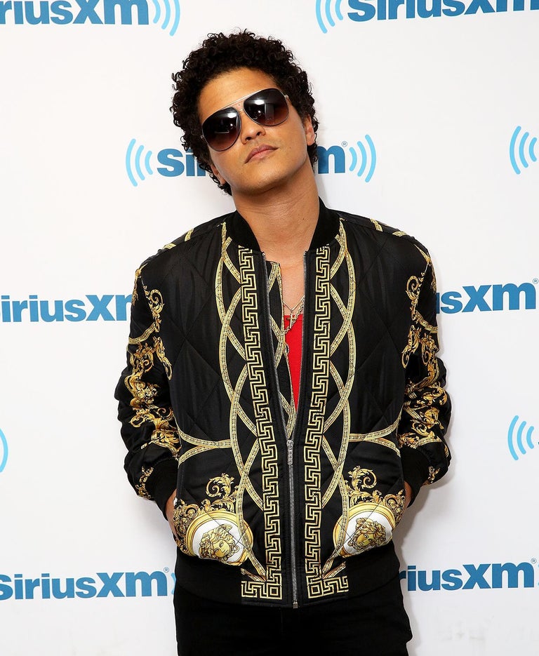 VERSACE PRINTED BOMBER JACKET as seen on BRUNO MARS at 1stDibs | bruno ...