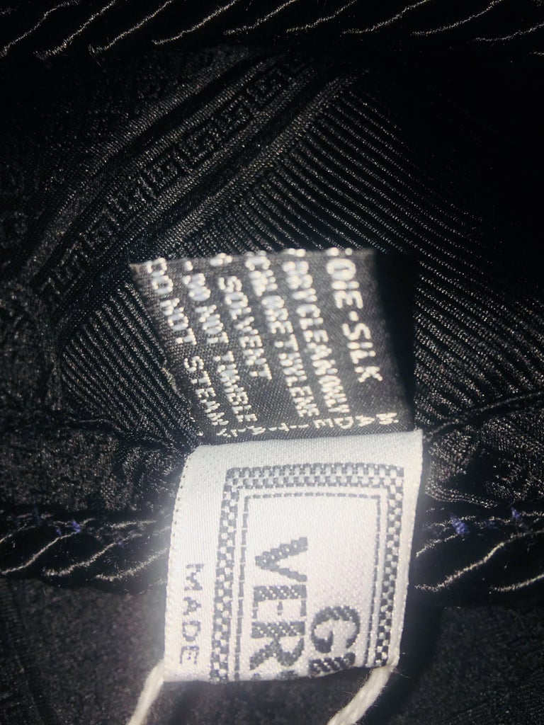 Versace Rope Edge Square Scarf at 1stDibs