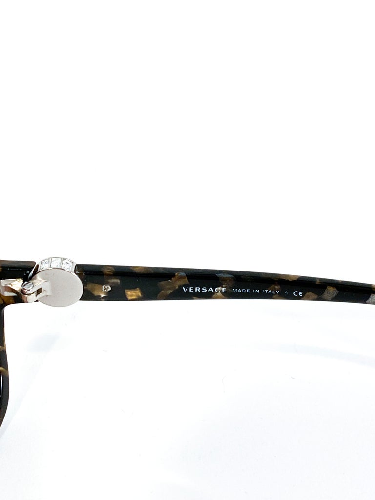 Versace Tortoise Pattern Sunglasses at 1stDibs | versace shades