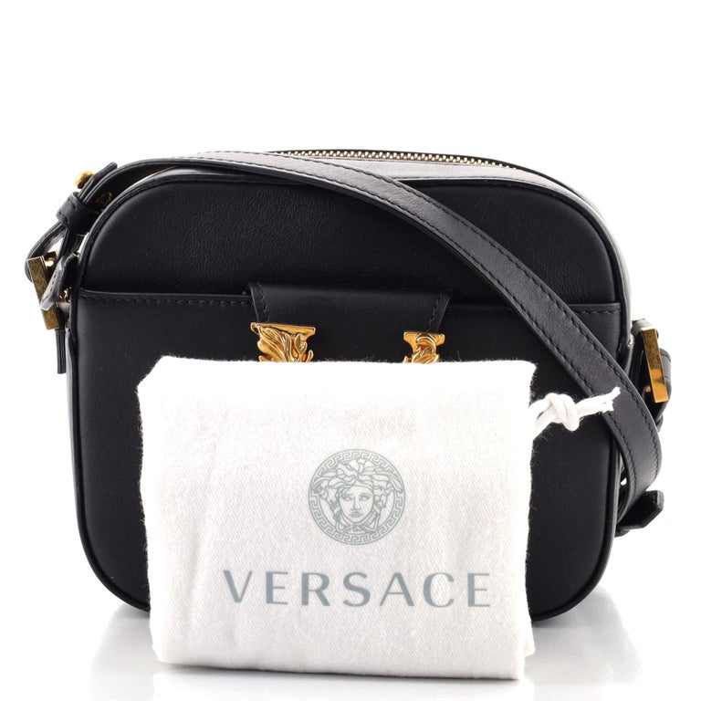 Versace Virtus Camera Bag Leather at 1stDibs | versace camera bag sale