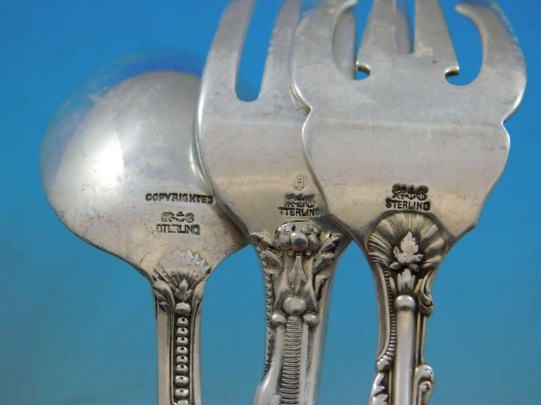 Versailles by Gorham Sterling Silver Flatware Service 12 Set 84 Pieces ...