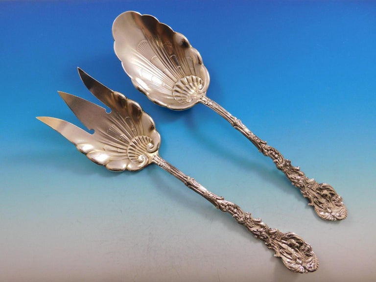 Versailles by Gorham Sterling Silver Flatware Service 12 Set 93 Pieces ...