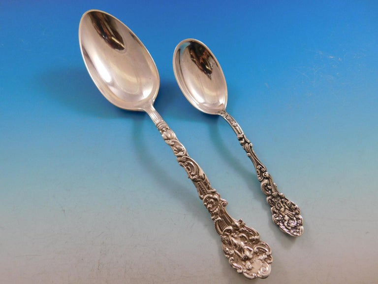 Versailles by Gorham Sterling Silver Flatware Service 12 Set 93 Pieces ...